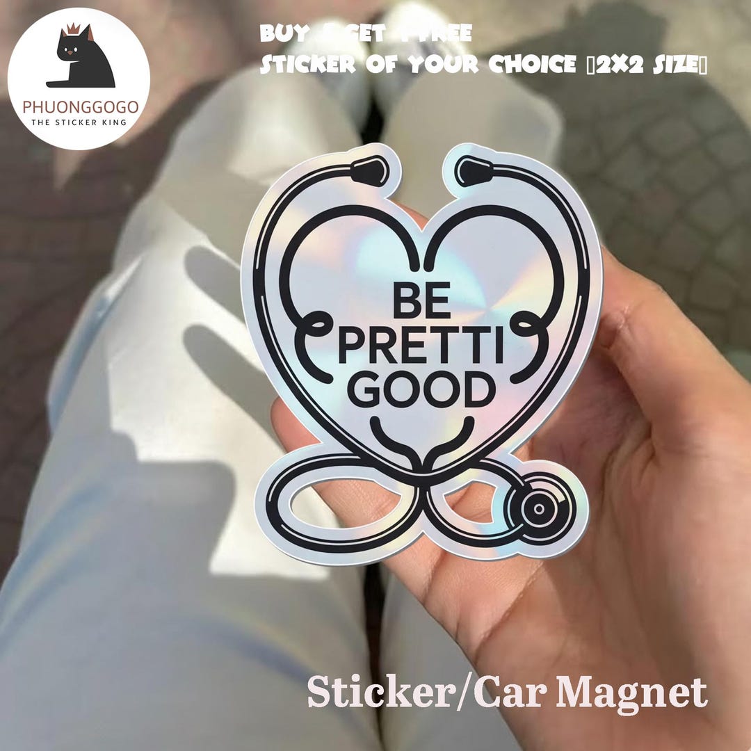 Be Pretty Good Alex Pretti Sticker/car Magnet, Political Protest Decal ...