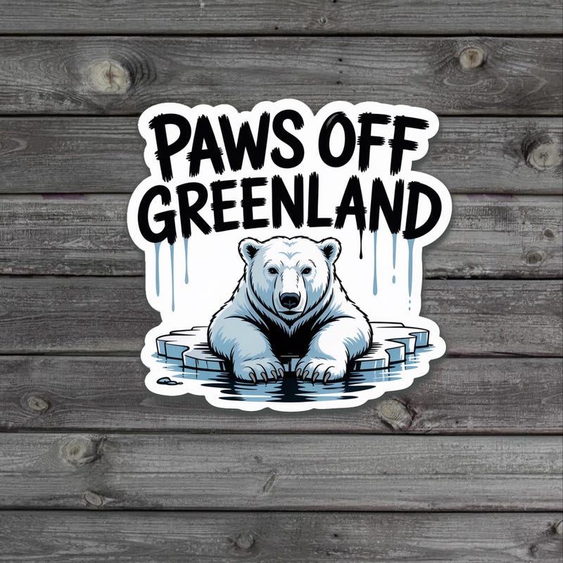 Greenland Car Decal - Etsy