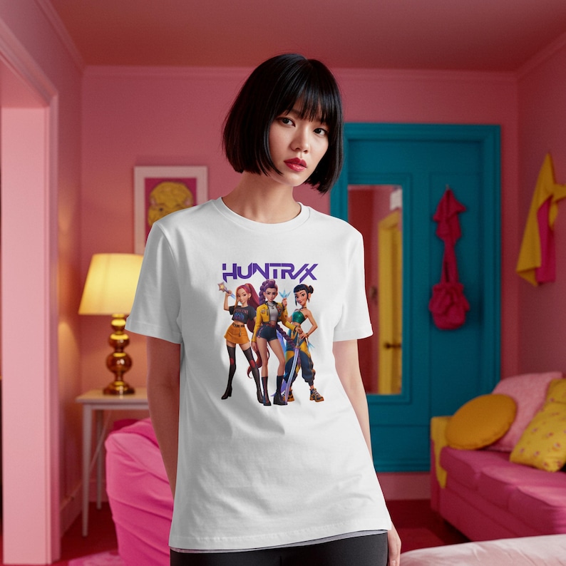 Kpop Hun-trix PNG / Clipart de anime Demon Hunters / Descarga digital ...