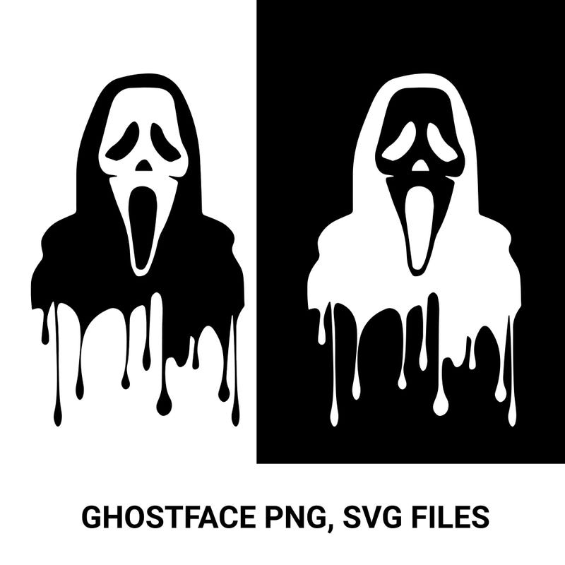 Ghostface Mask Png - Etsy