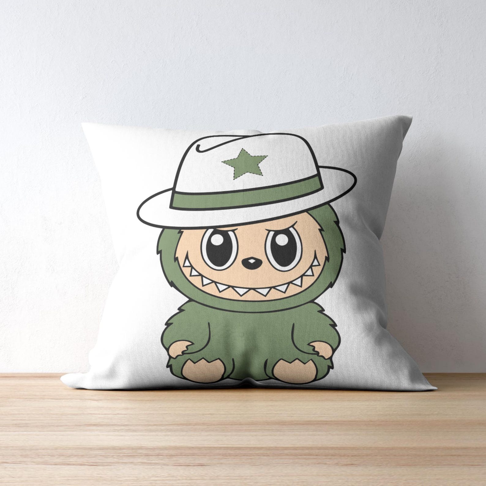 Labubu With Hat Svg, Png, Eps Bundle, Labubu With Cowboy Hat, Labubu ...
