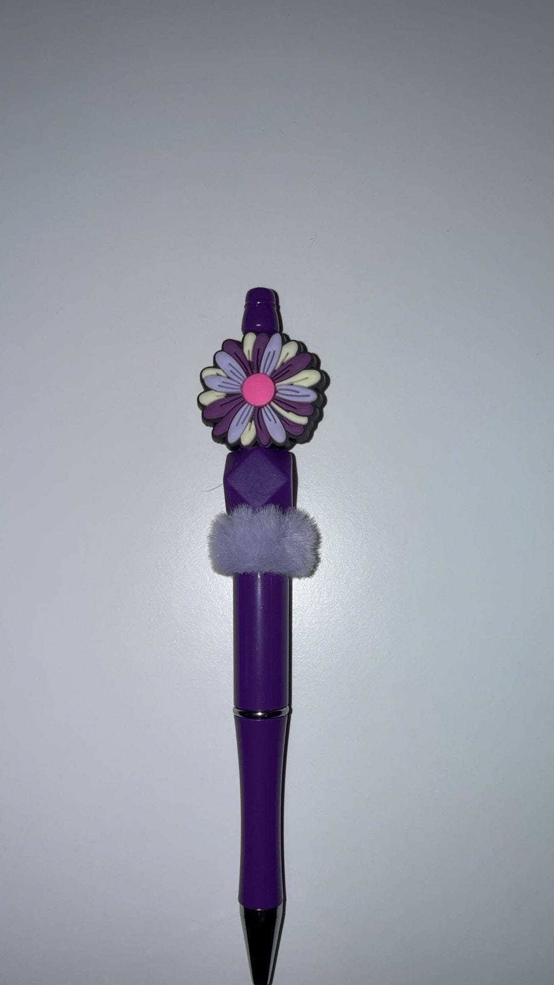 Purple Daisy Pen - Etsy