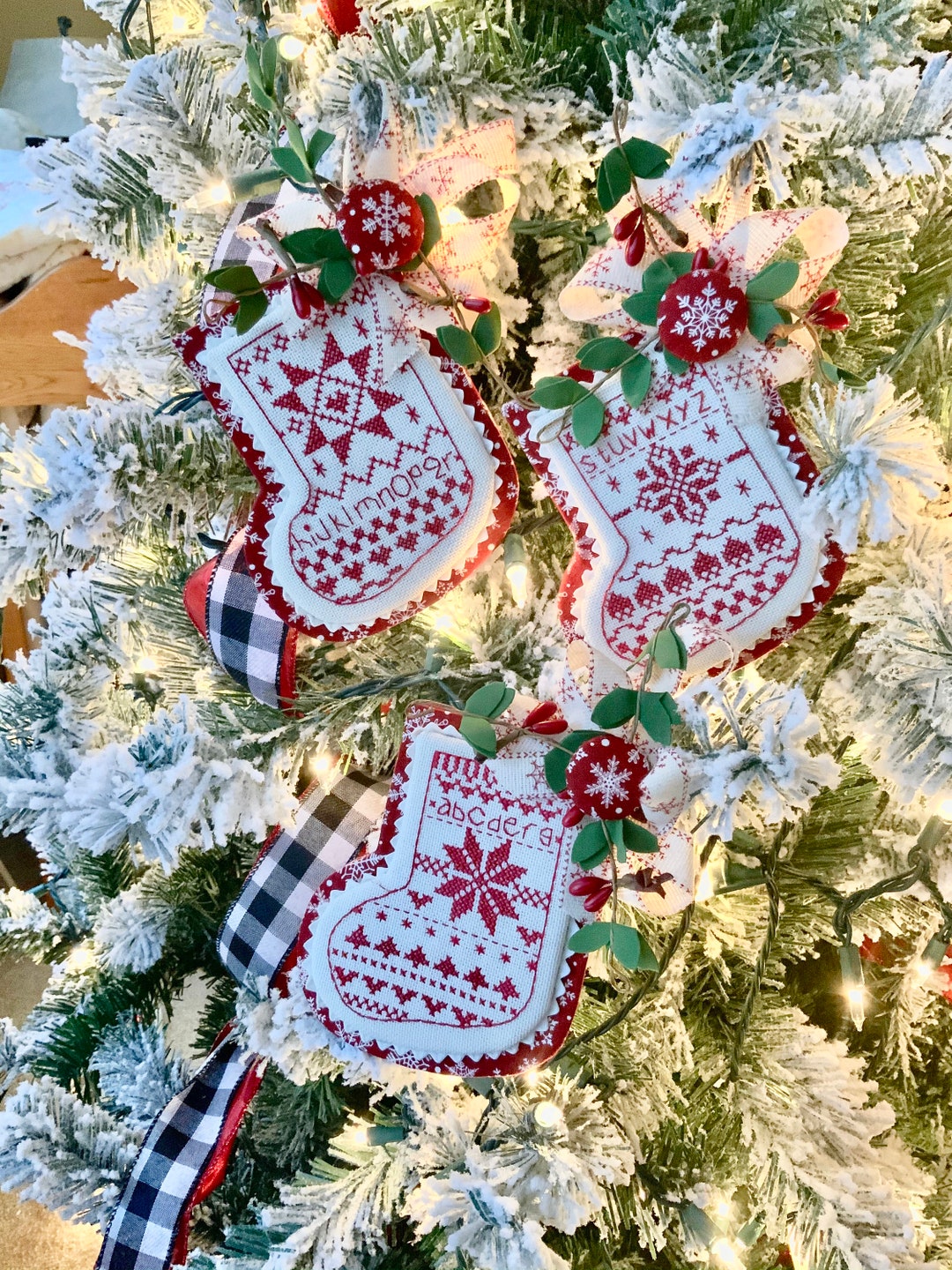 ABC Christmas Stockings - Etsy
