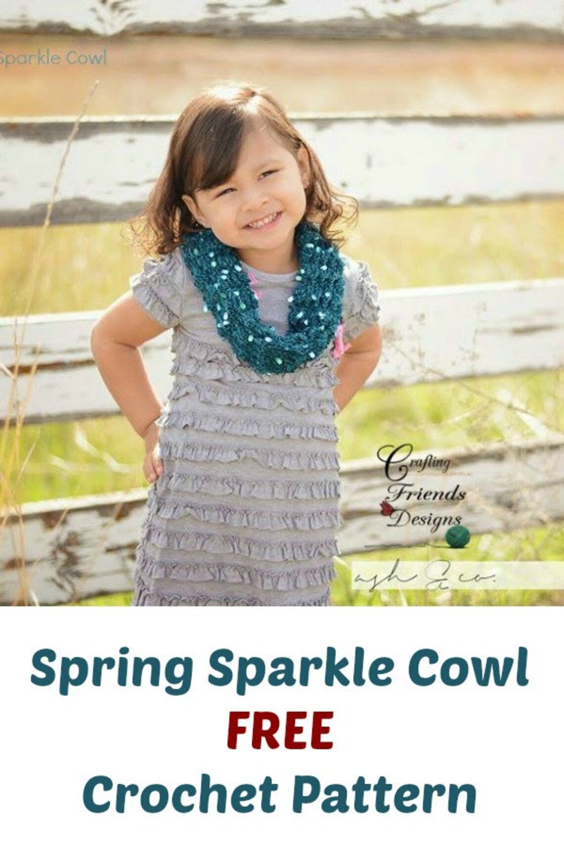 Crochet Pattern Spring Sparkle Cowl Quick and Easy Crochet - Etsy