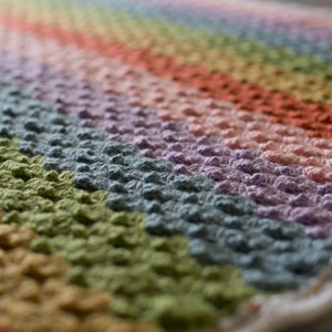 Crochet Pattern: Blanket - Peaked Shell Ripple Afghan Includes Infant ...
