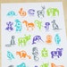 Animal Alphabet Poster - Great for Nursery's or Classroom's - Etsy