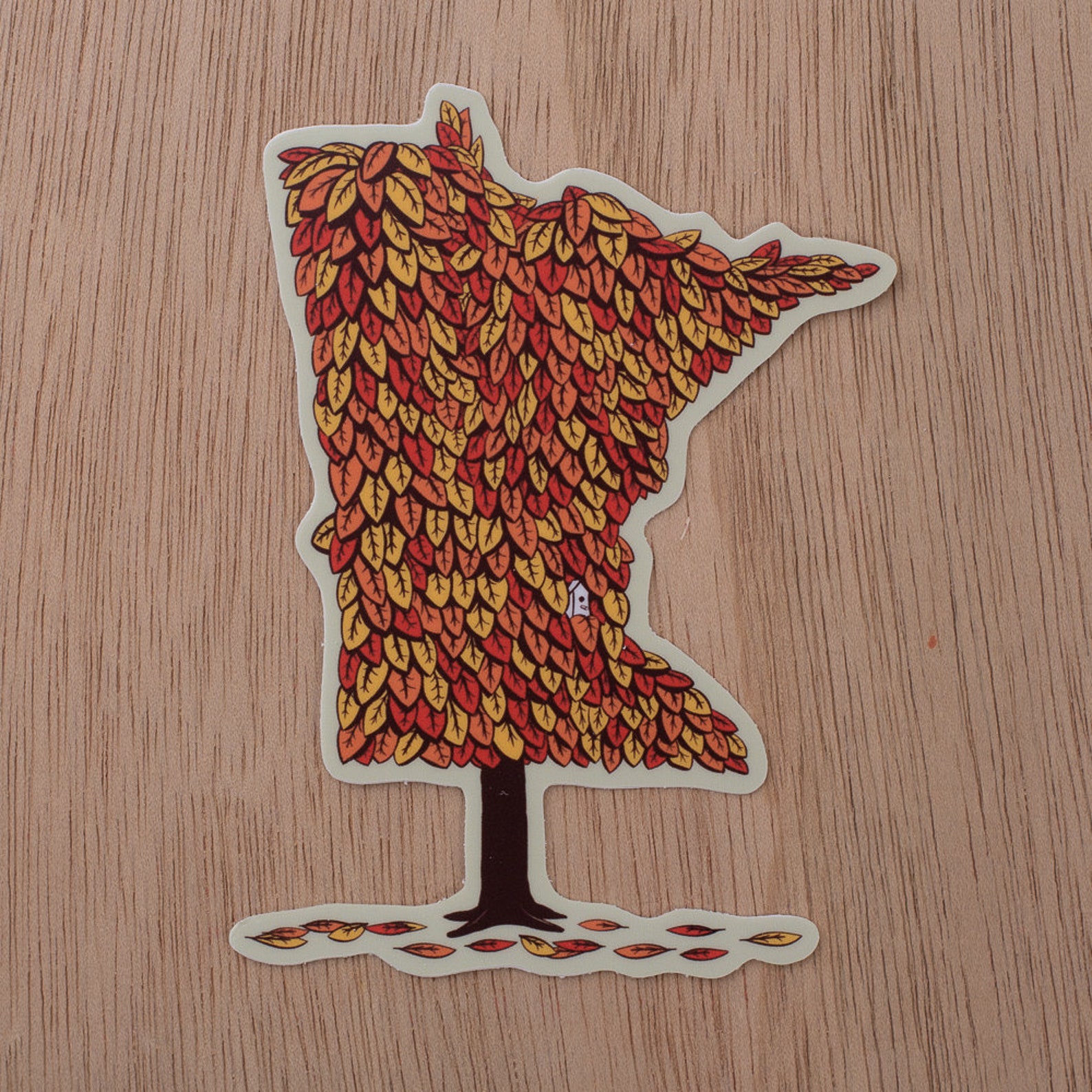 Minnesota Tree Stickers 4 Seasons Bundle - Etsy