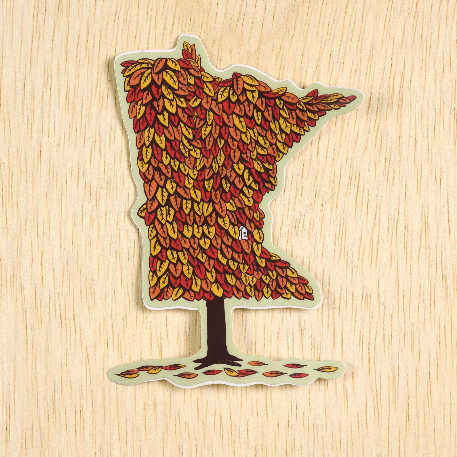 Minnesota Tree Stickers 4 Seasons Bundle - Etsy