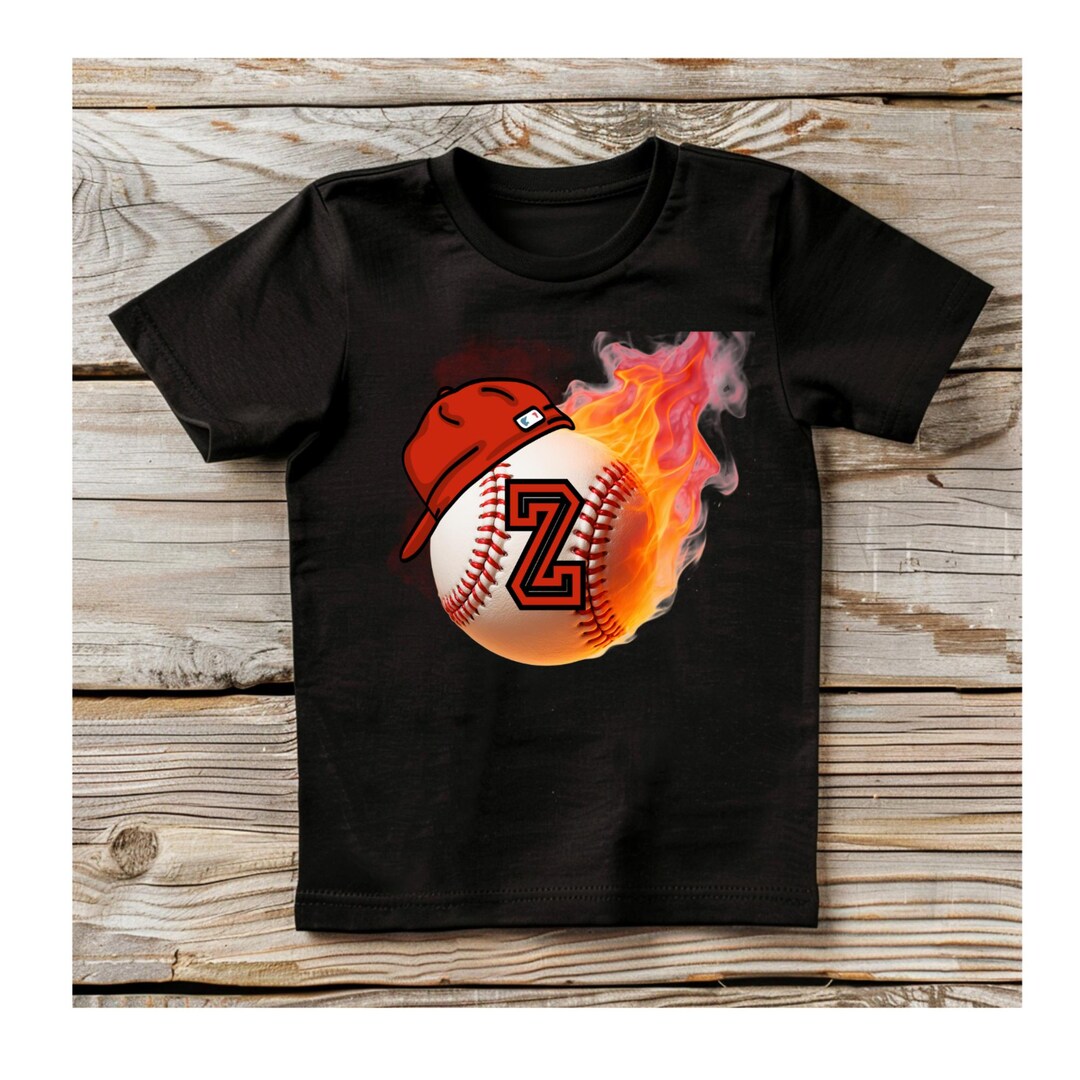 Flaming Baseball Alphabet & Numbers Clipart | Sports Letters PNG ...