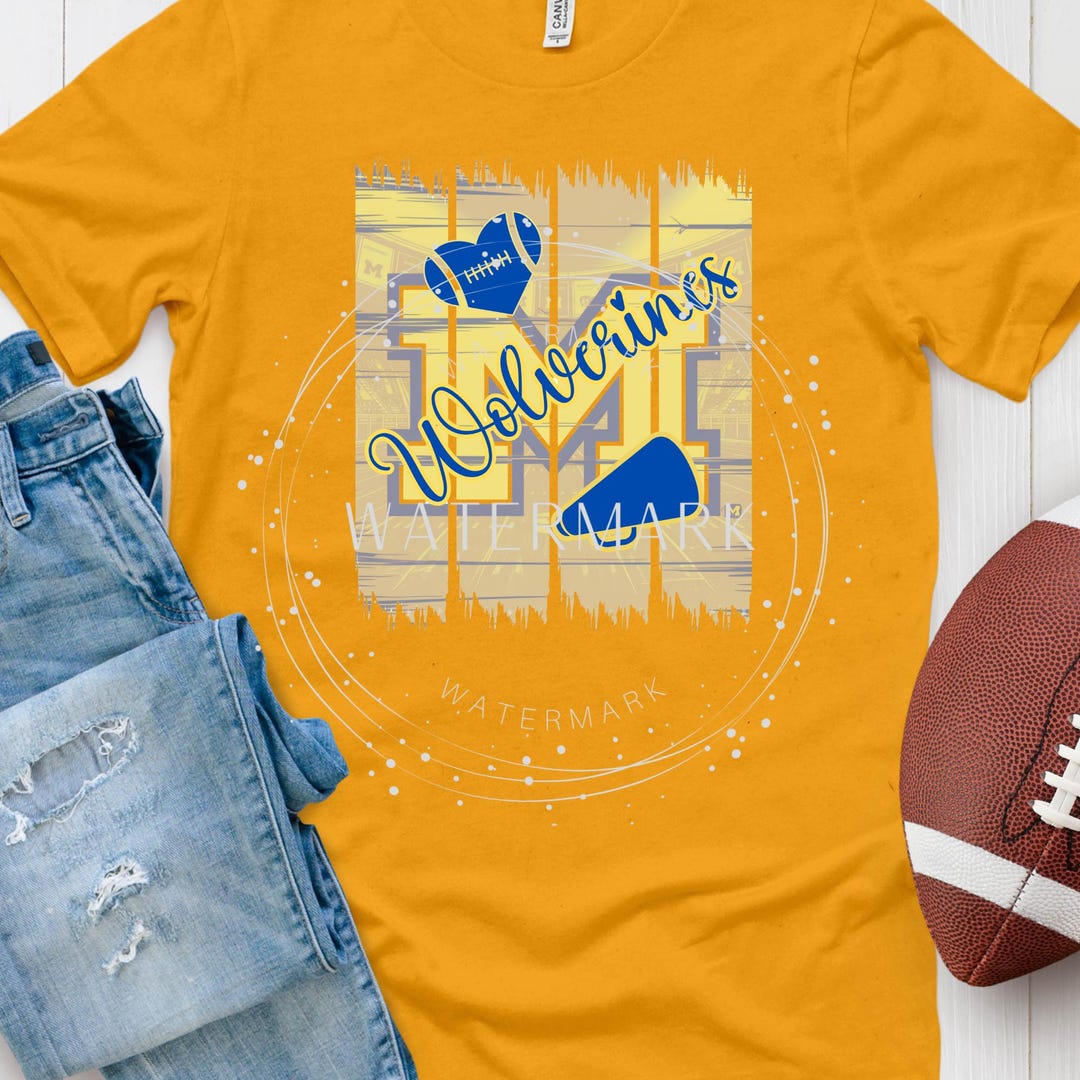 Michigan Wolverines PNG Design Bundle | College Football Spirit ...