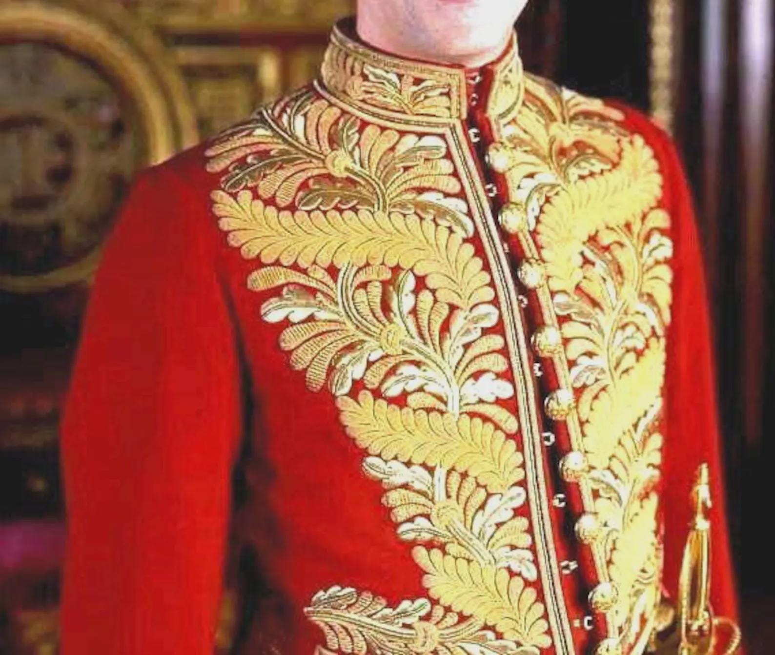 Gold Embroidered Tailcoat & Trousers Cosplay ,gala Events, Napoleon ...