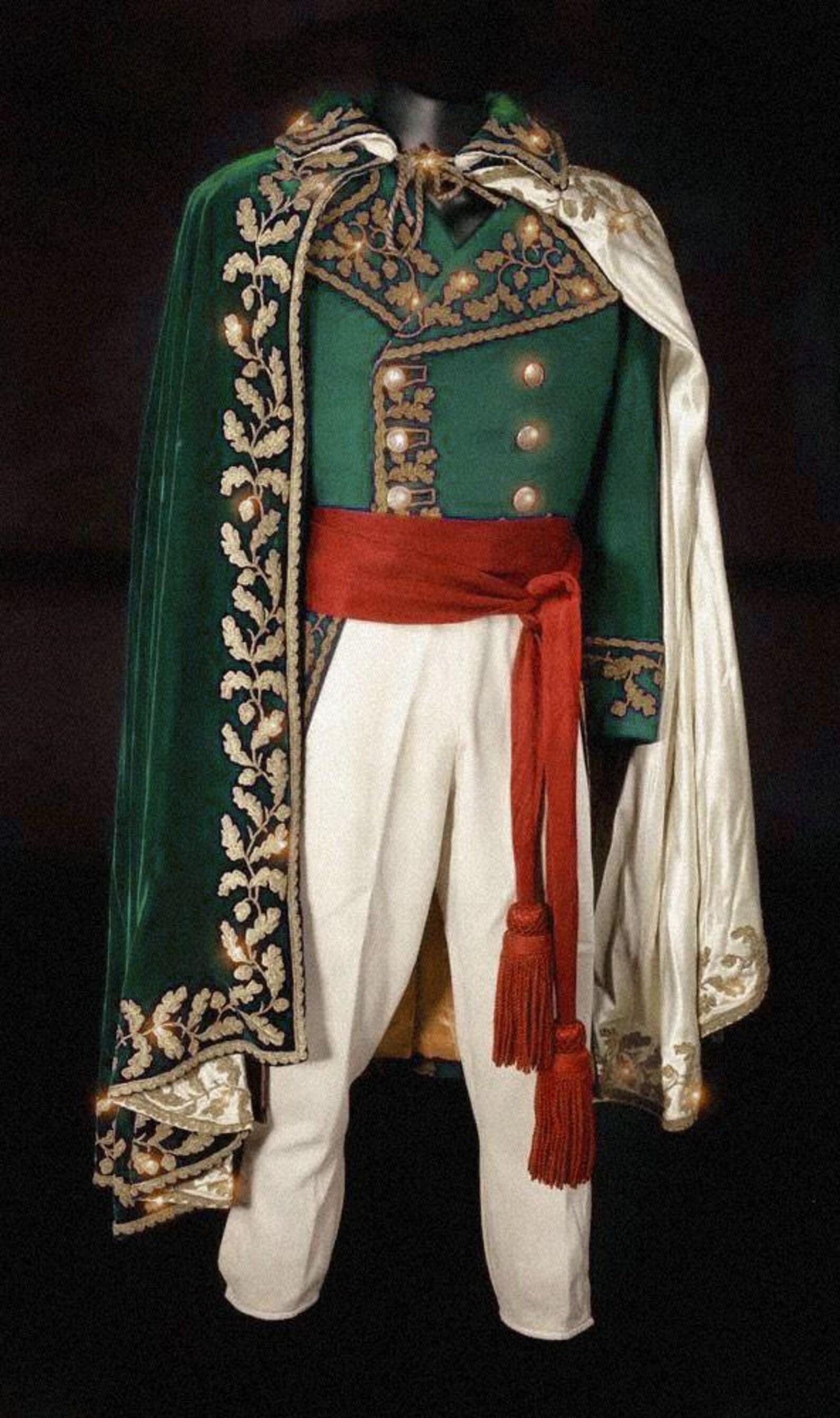 Men Blue Velvet 18th Century Rococo Suit , 1700s Historical Theatre ...