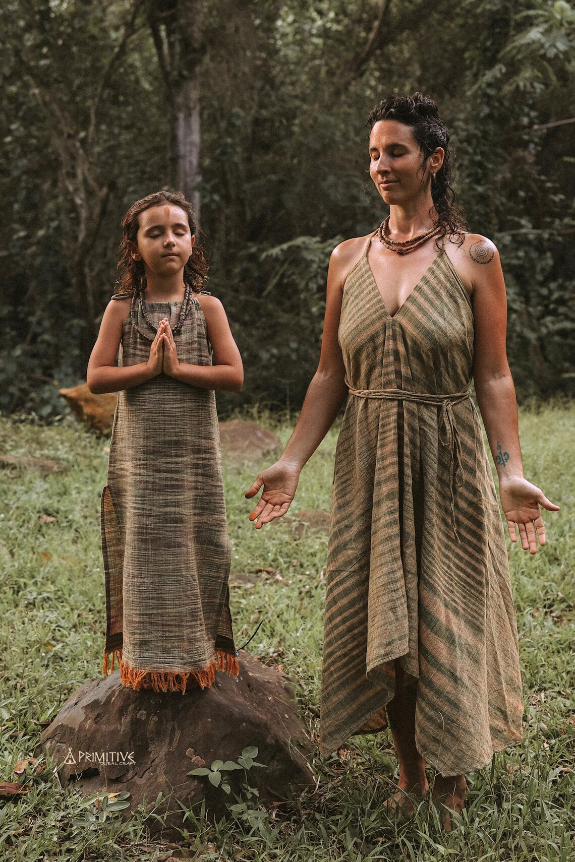 Jeliza Dress ⋙ Handwoven Khadi Cotton ⋙ Frayed Bottom - Etsy