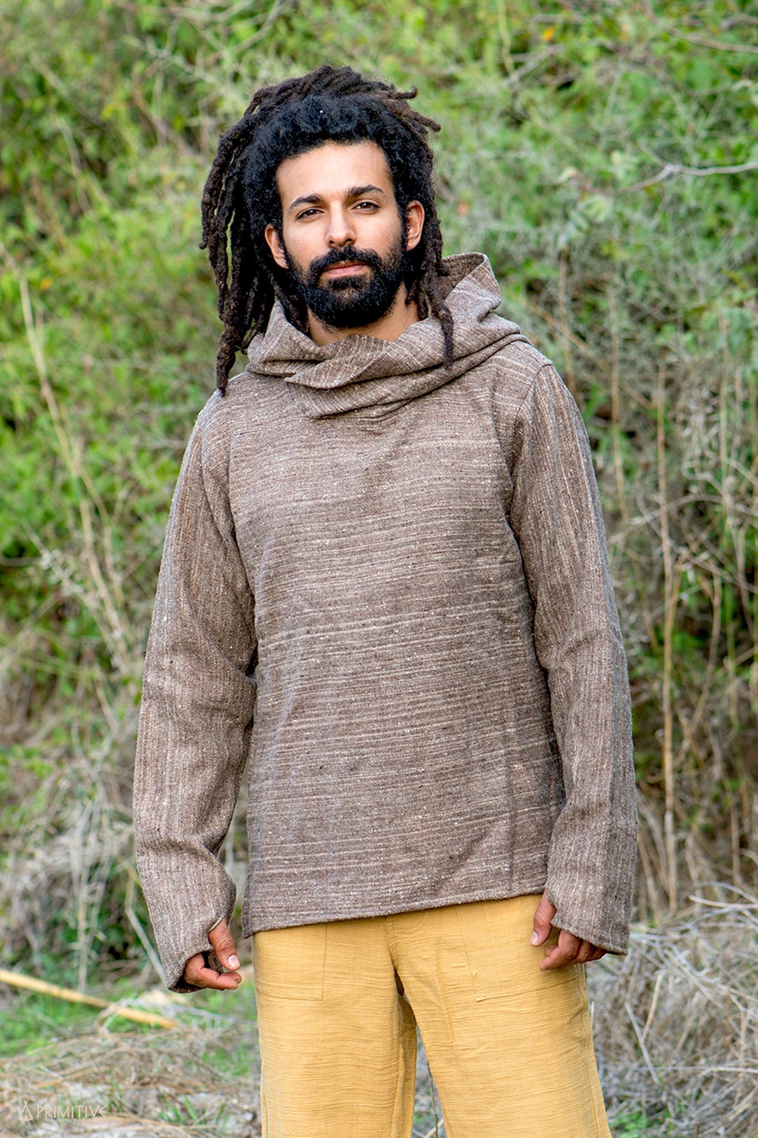 Wanderer Pullover Handwoven Himalayan Wool - Etsy