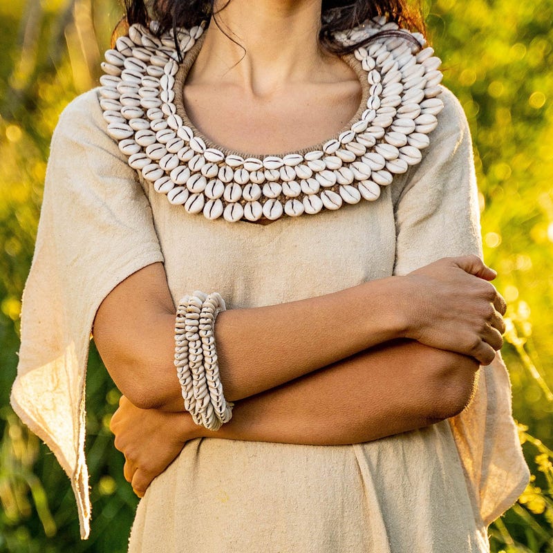 Cowry Shell Necklace - Etsy