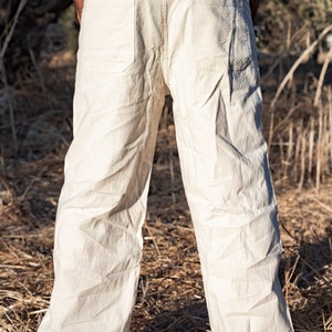 Straight Pants Hemp Organic Cotton - Etsy