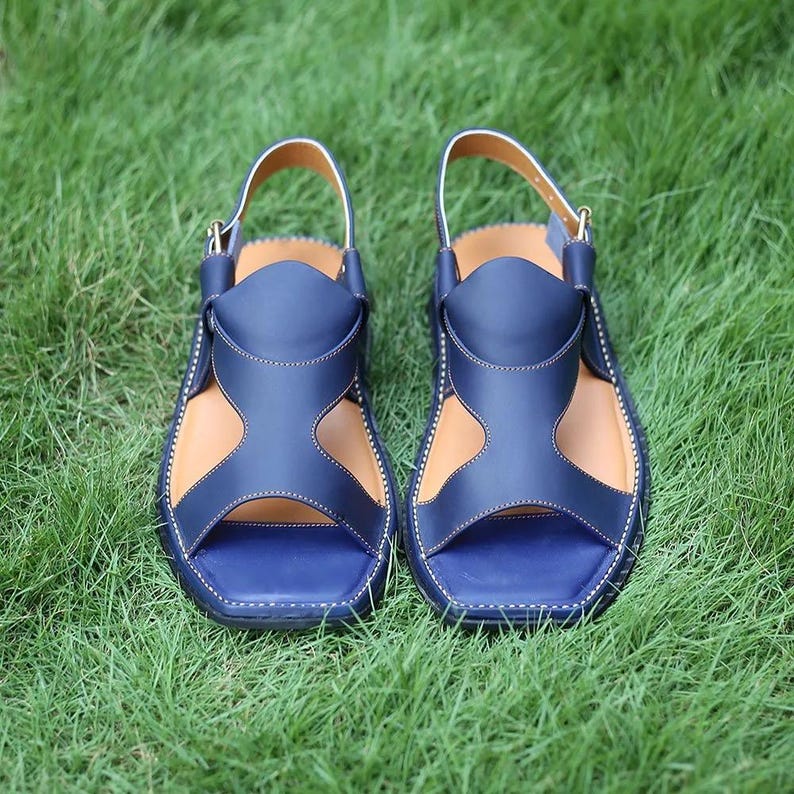 Handcrafted Zalmi Panjidara Chappal | Unisex Peshawari Sandals ...