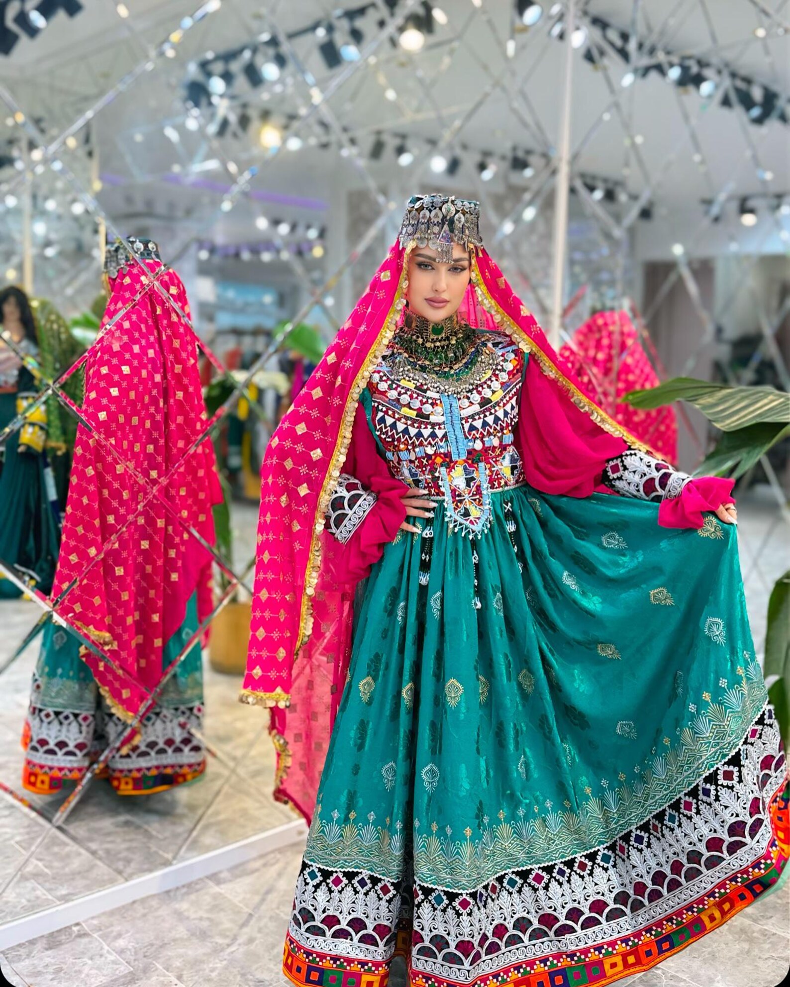 Handmade Afghan Kuchi Dress: Velvet Wedding Outfit - Etsy