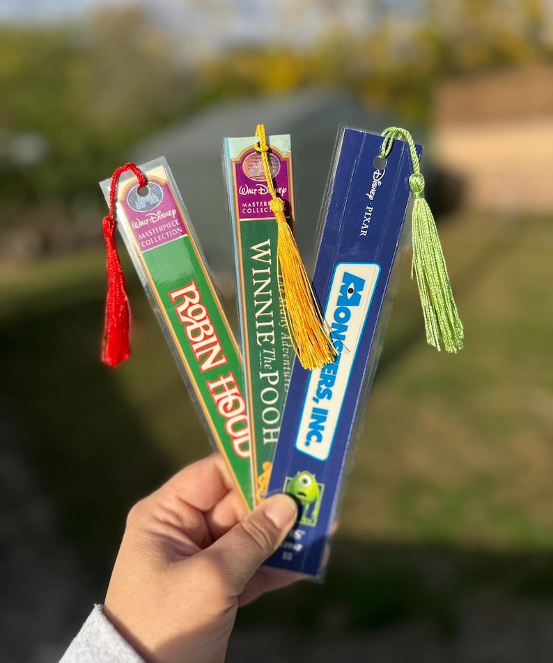 Disney VHS Spine Bookmarks | 90s Nostalgic Movie Gift - Etsy