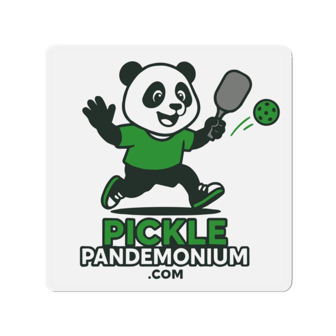 Pickleball Panda Die-cut Magnets - Fun Kitchen Decor, Pickle Sports ...