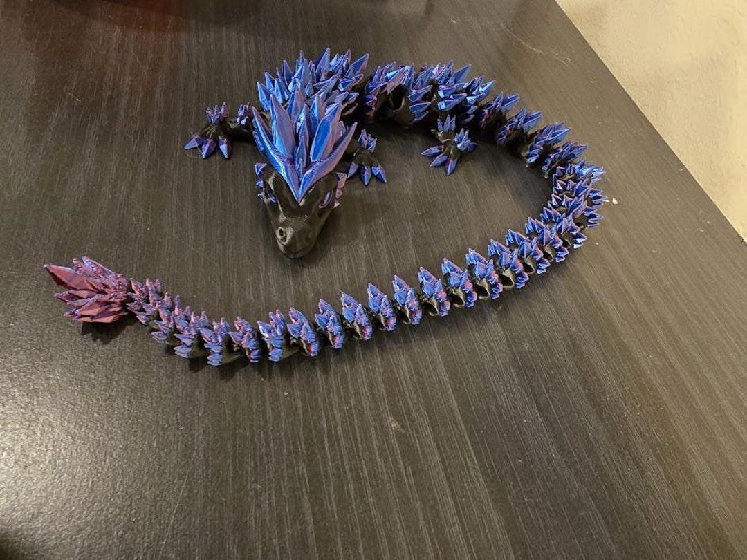 Flexi Crystal Dragon- Bundle With Egg - Etsy