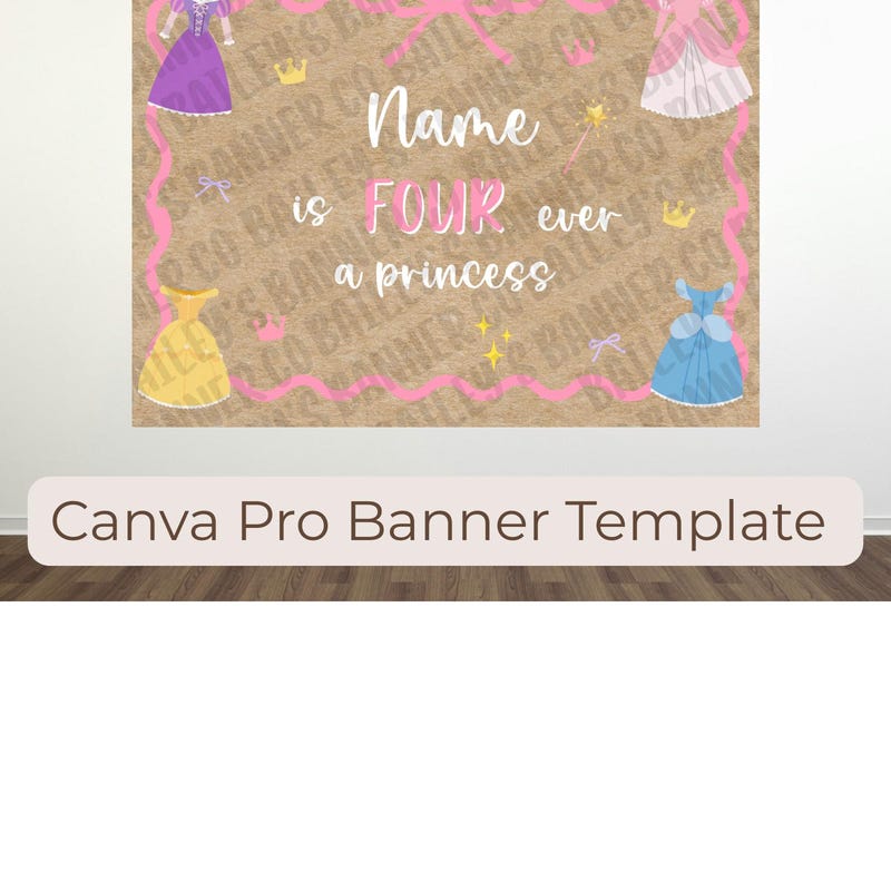 Princess Banners - Etsy