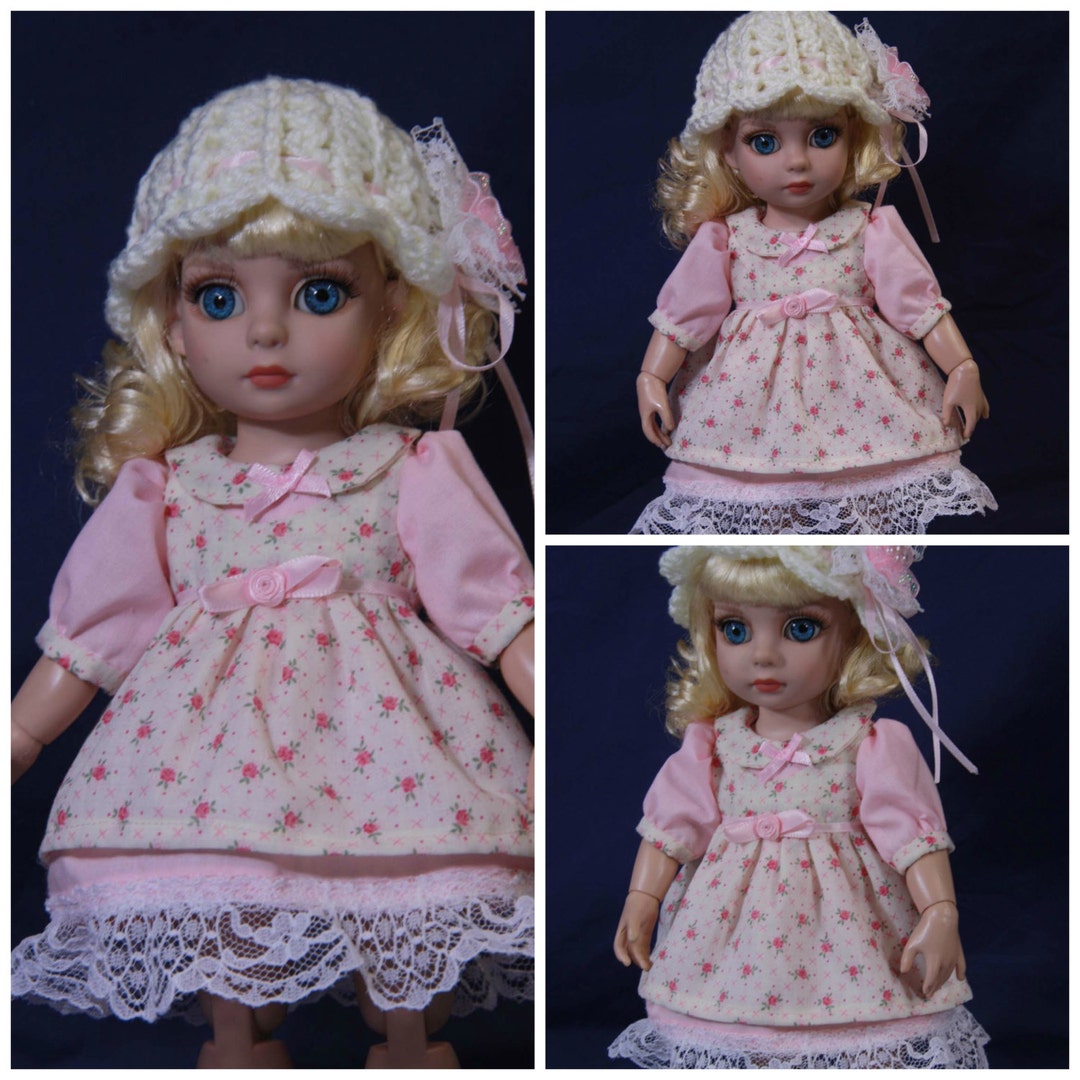 Dress and Apron Pattern for Tonner Patsy Doll or Ann Esttelle Doll - Etsy