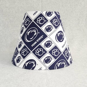 Penn State University Lamp Shade. Nittany Lions. Shades Are 9.5 X 5 X 7 ...