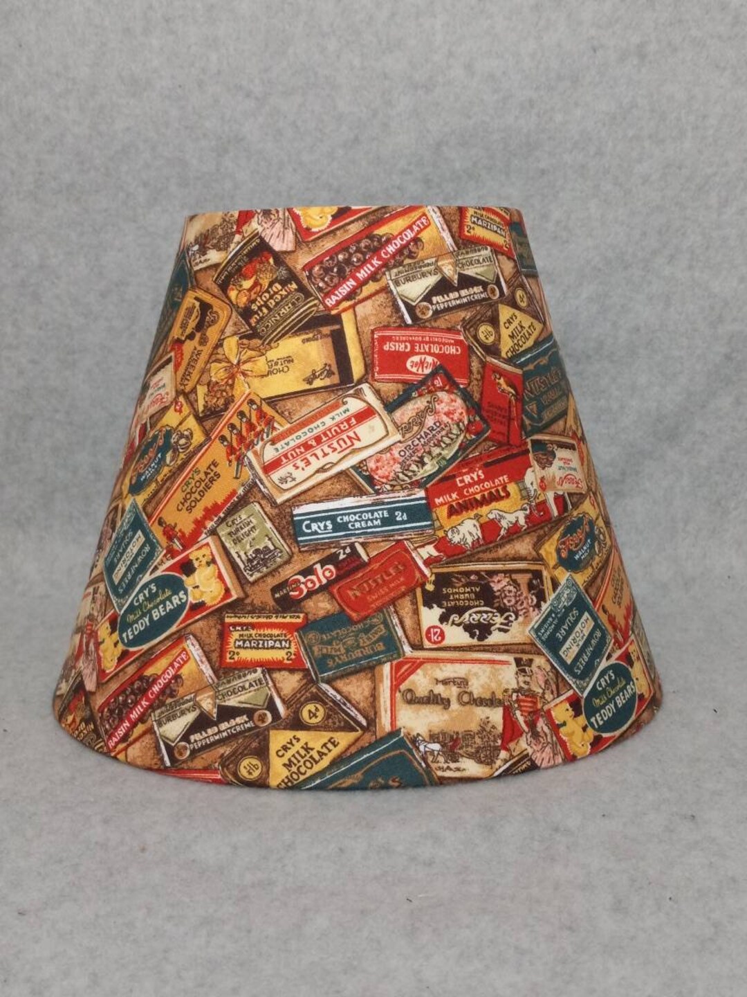 Classic Candy Lamp Shade. Chocolates. Candies. Shades Are 9.5" X 5" X 7 ...