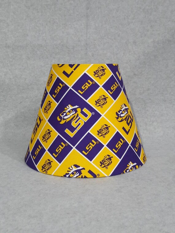 LSU Louisiana State University Tigers Lamp Shade. Shades Are - Etsy