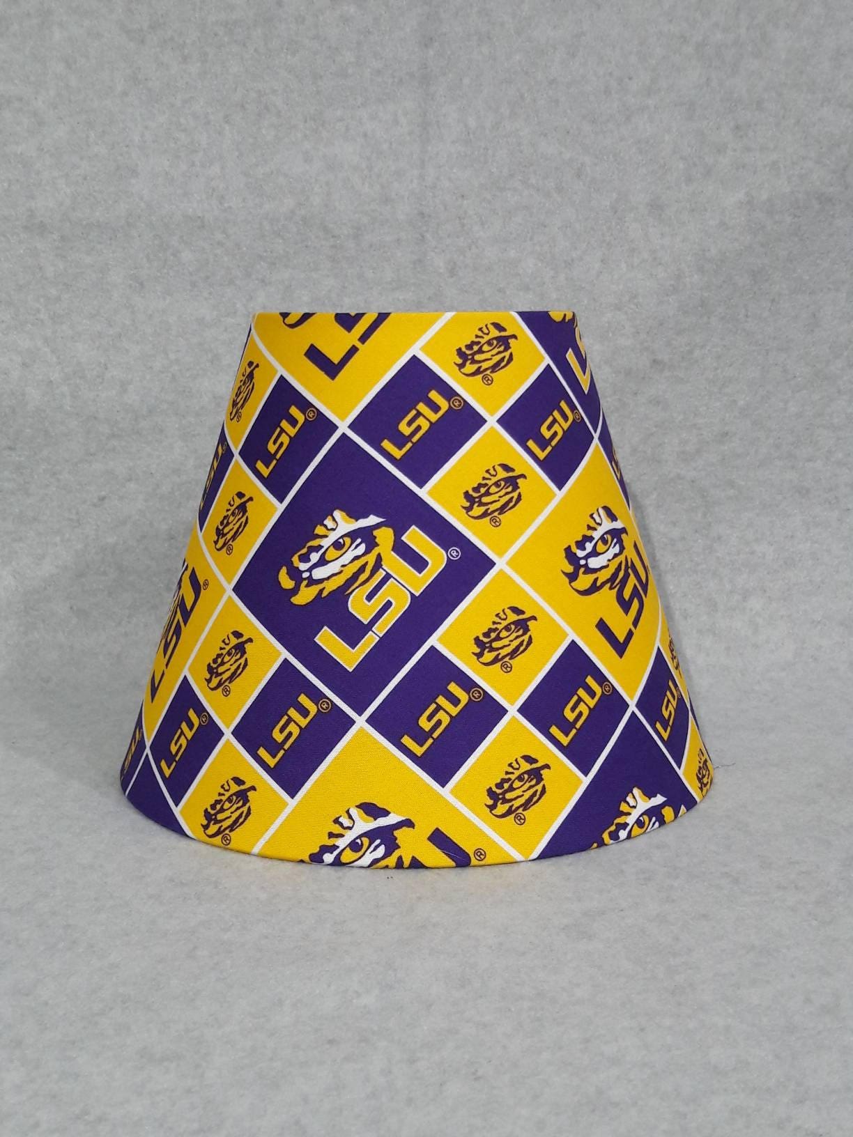 LSU Louisiana State University Tigers Lamp Shade. Shades Are - Etsy