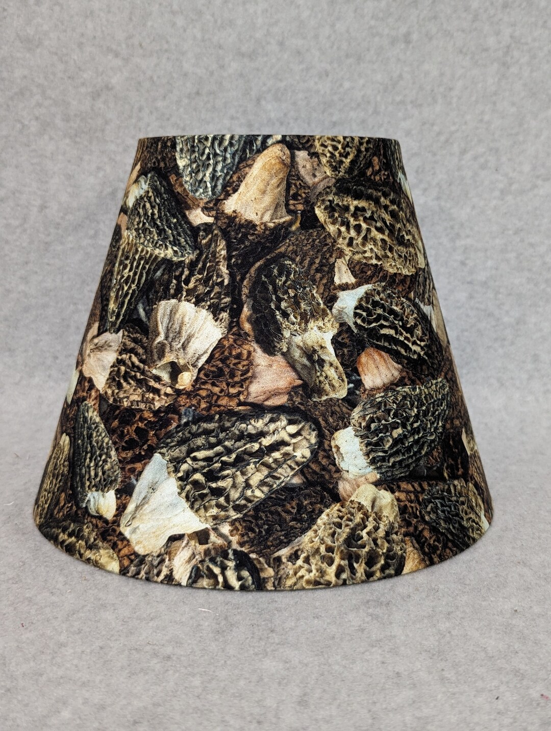 Morel Mushroom Lamp Shade. Fungus. Fungi. Mushrooms. Shades Are 9.5" X ...