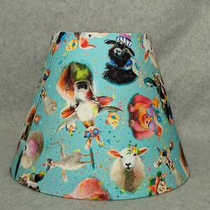 Funny Farm Animal Lamp Shade. Party Cow, Horse, Pig, Chicken, Goat ...