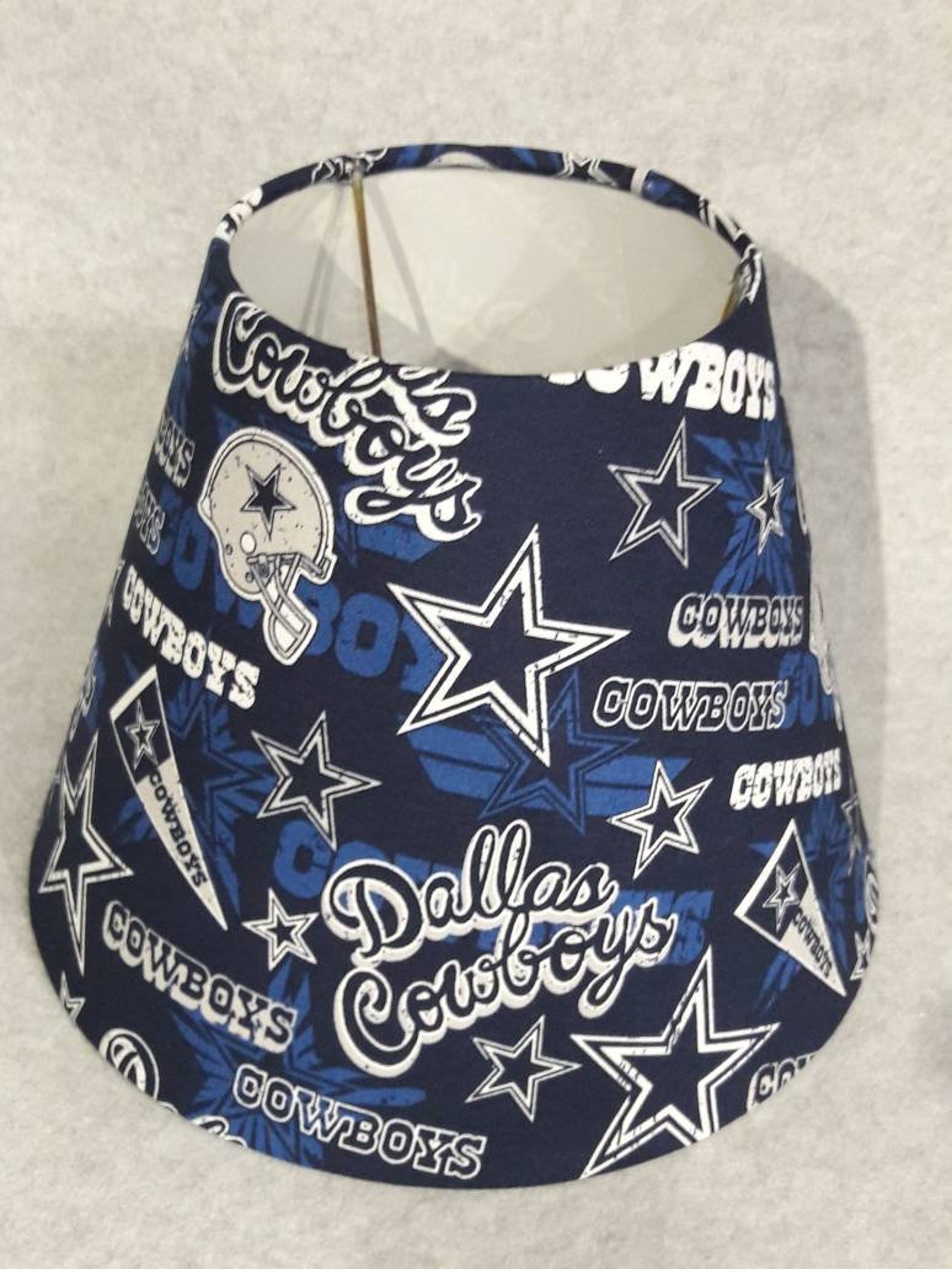 Dallas Cowboys Lamp Shade. NFL. Choose the One You Would Like. - Etsy