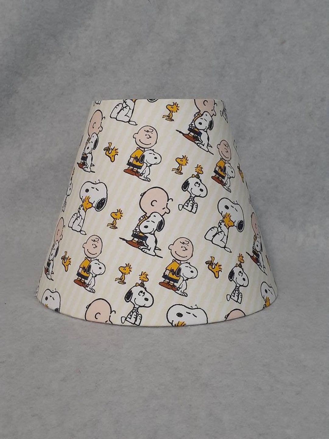 Peanuts Lamp Shade. Snoopy, Woodstock, Charlie Brown. Shades Are 9.5 X ...