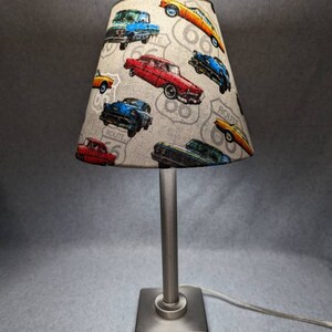 Classic Car Lamp Shade. Route 66. Shades Are 9.5 X 5 X 7 Tall - Etsy