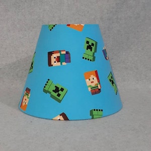Minecraft Lamp Shade. Shades Are 9.5" X 5" X 7" Tall - Etsy