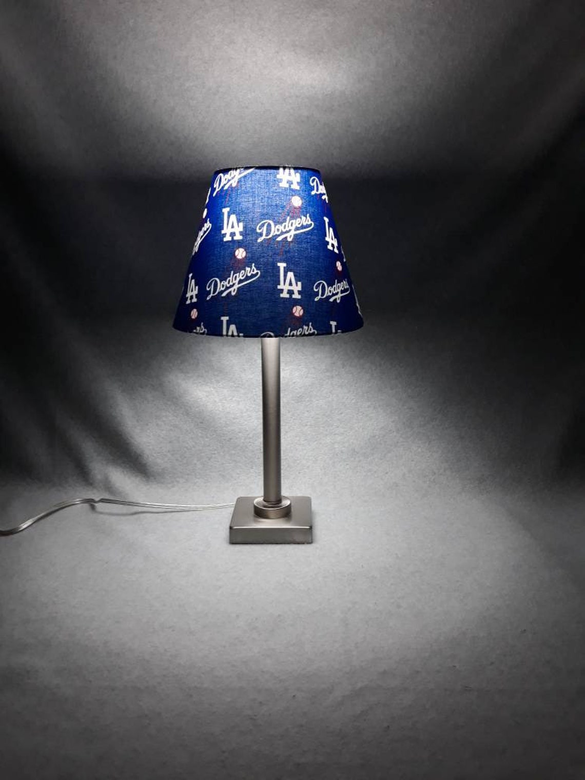 Los Angeles Dodgers Lamp Shade Baseball. Shades Are 9.5 - Etsy