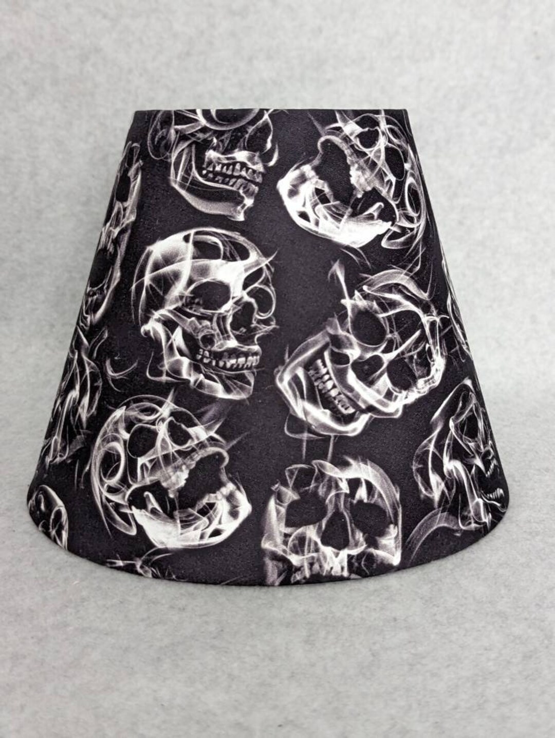 Skulls and Smoke Lamp Shade. Smokey. Skull. Shades Are - Etsy