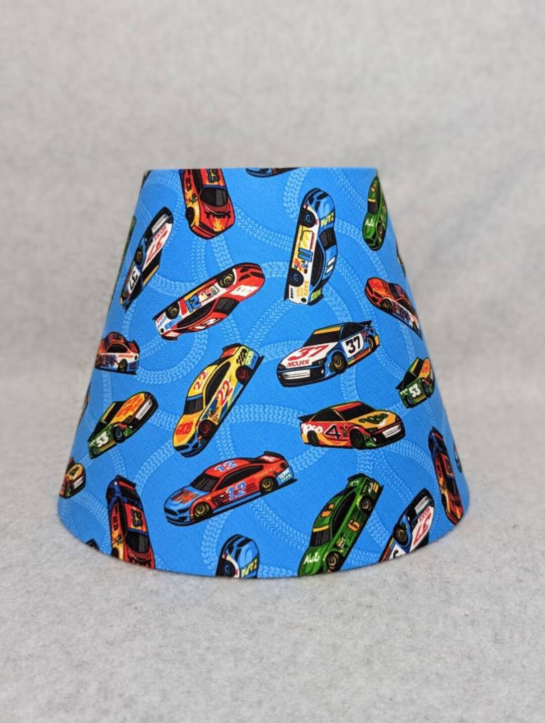 Race Car, Sports Car Lamp Shade. Blue. Shades Are 9.5 X 5 X 7 Tall - Etsy