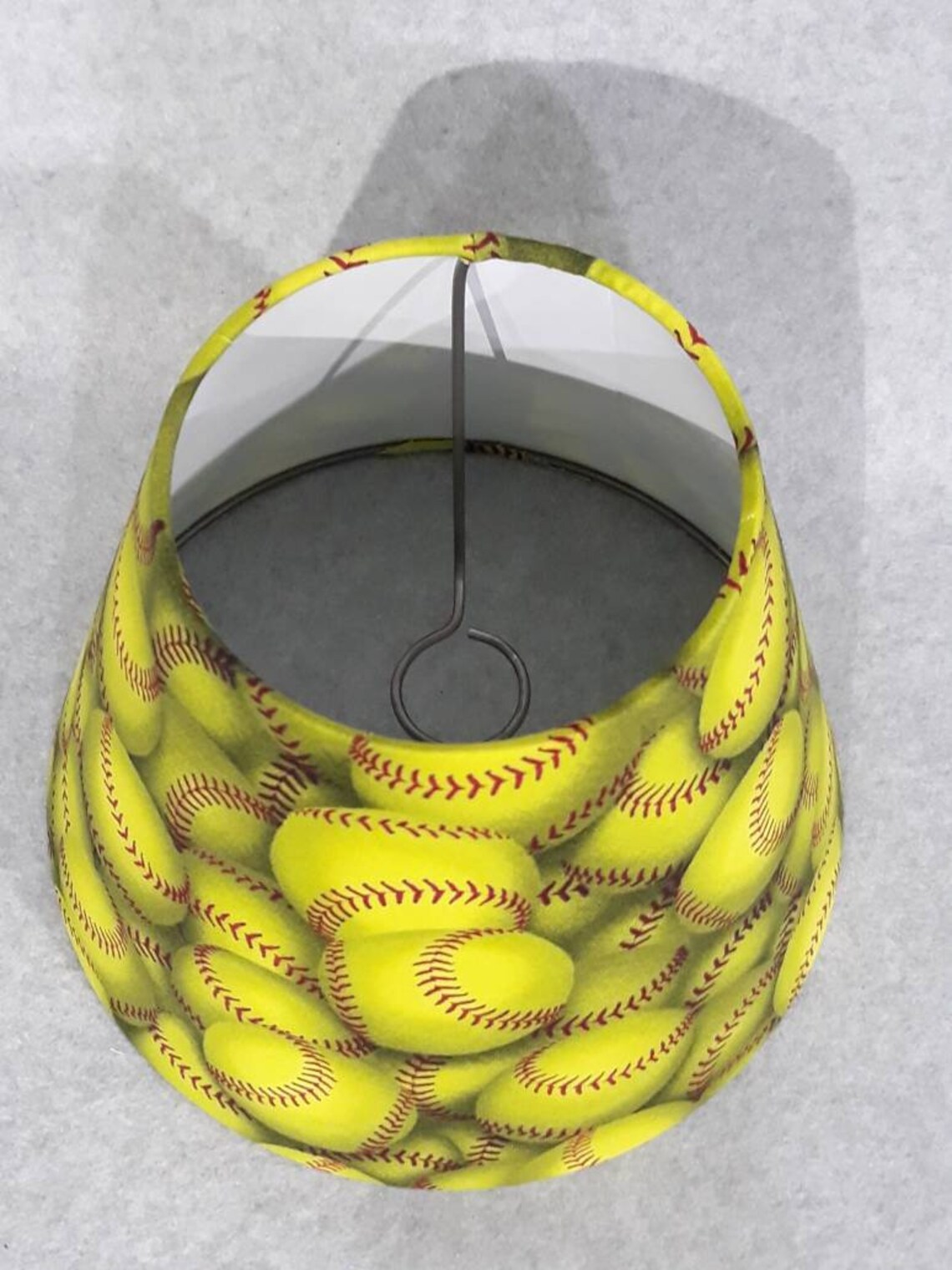 Softball Lamp Shade. Shades Are 9.5 Wide at the Bottom | Etsy