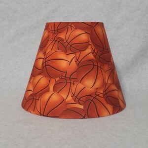 Basketball Lamp Shade. NBA. Shades Are 9.5" X 5" X 7" Tall - Etsy
