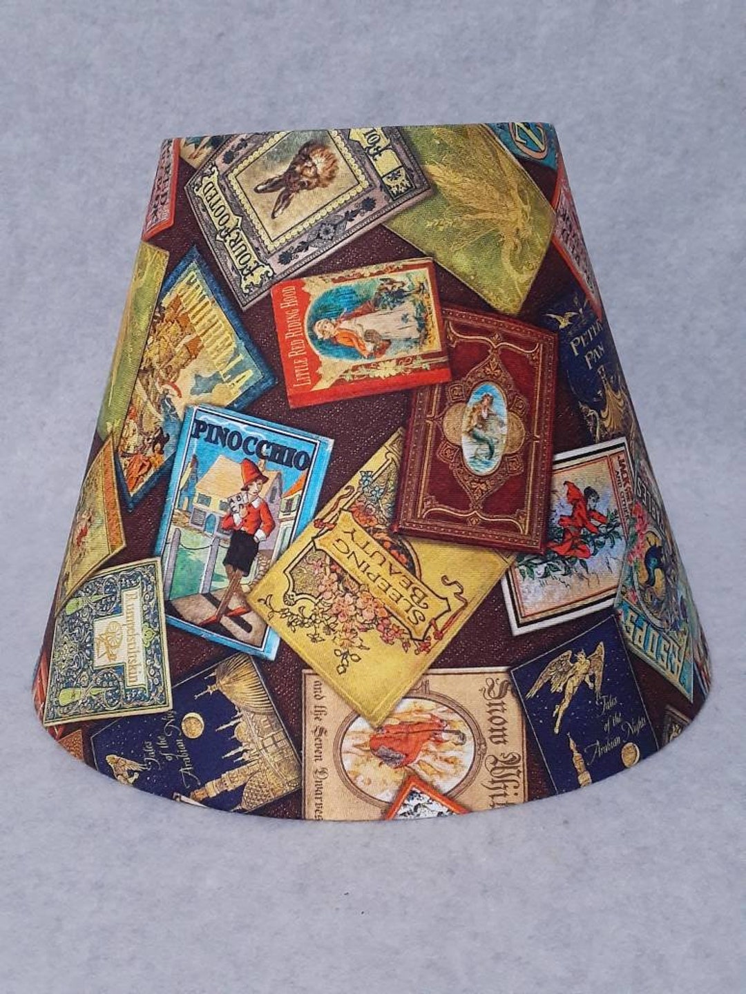 Fairytale. Classic Book Lamp Shade. Shades Are 9.5" X 5" X 7" Tall - Etsy