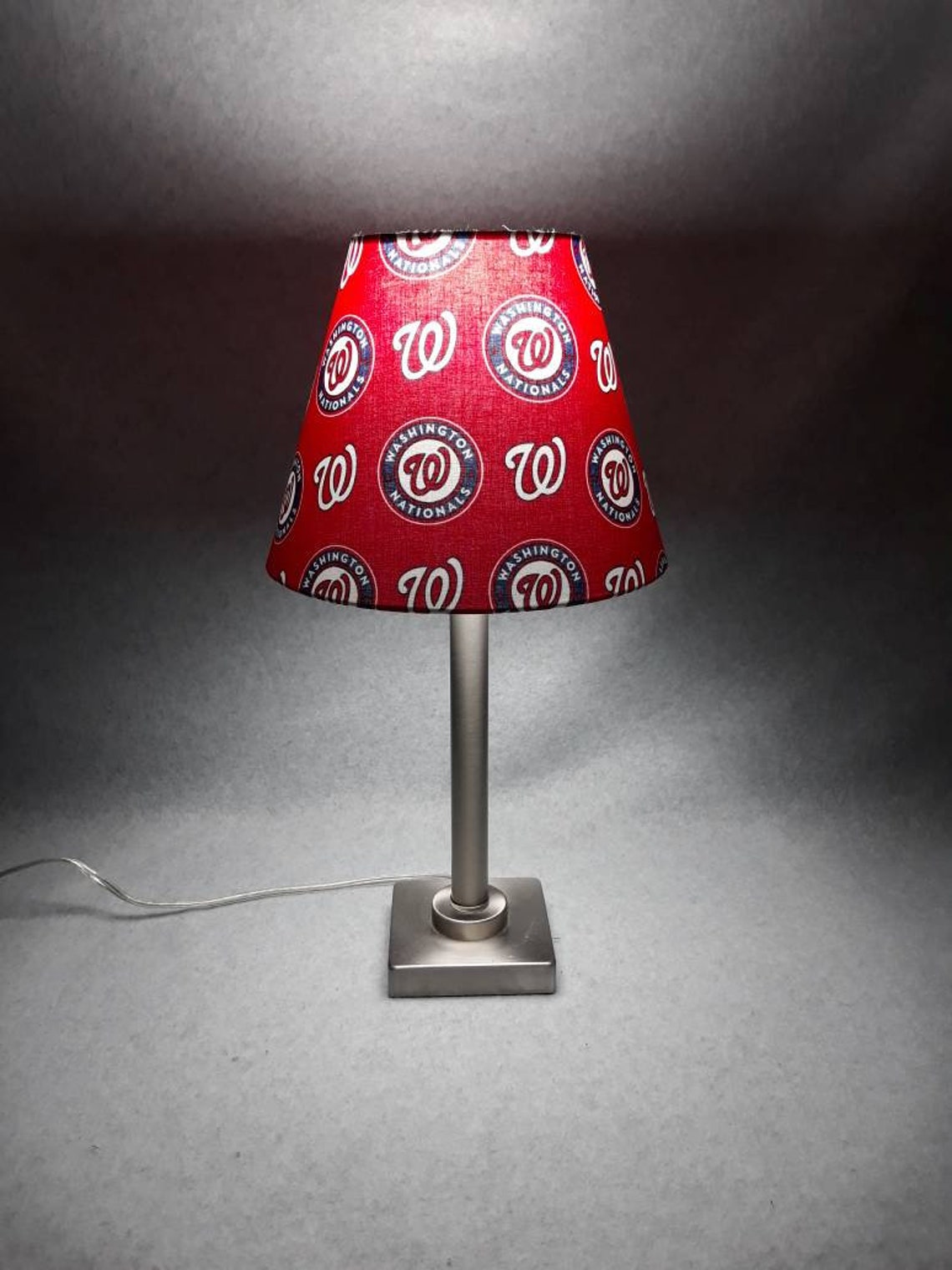 Washington Nationals Lamp Shade Baseball. Shades Are - Etsy