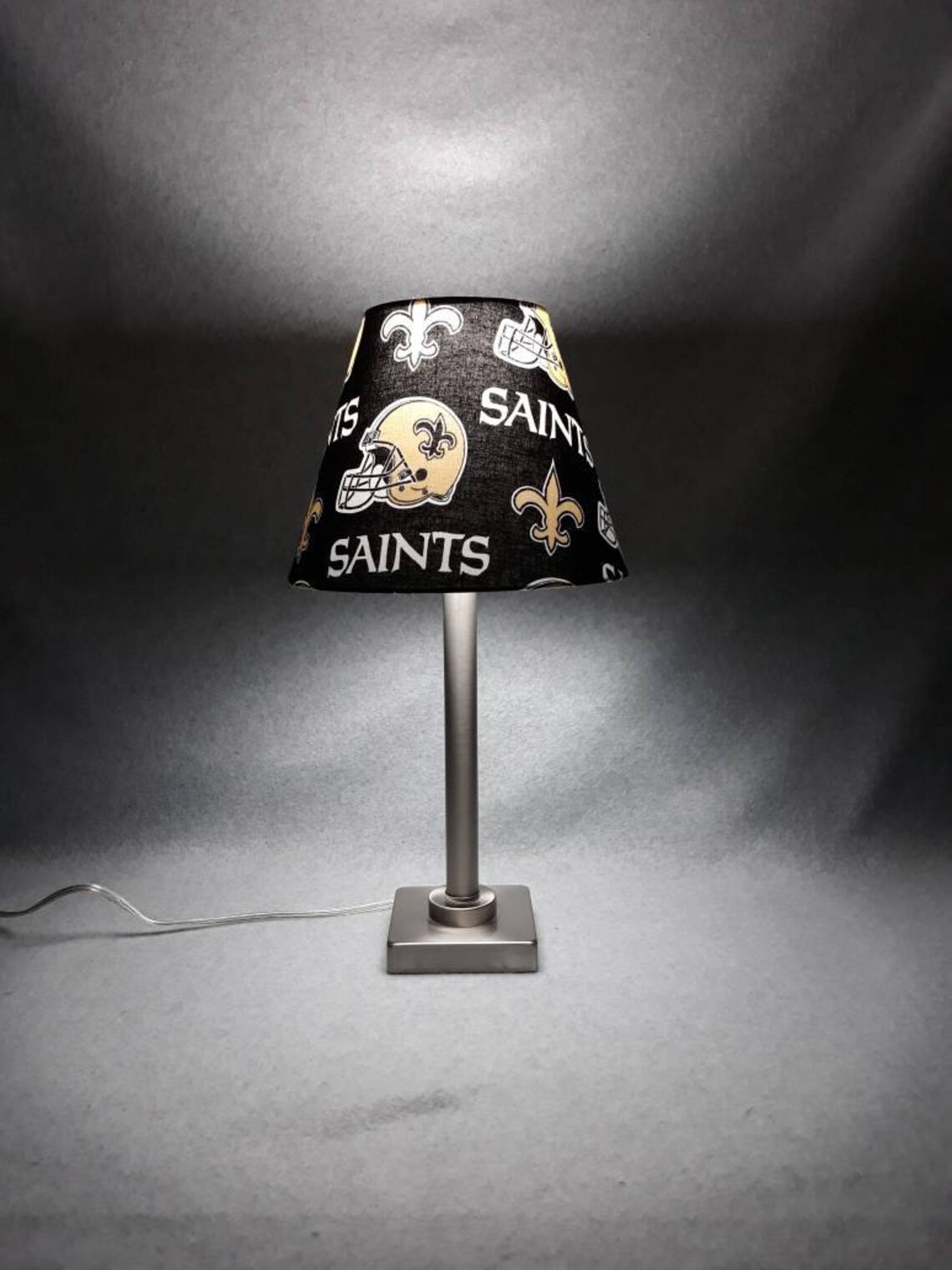 New Orleans Saints Lamp Shade. NFL. Shades Are 9.5 X - Etsy