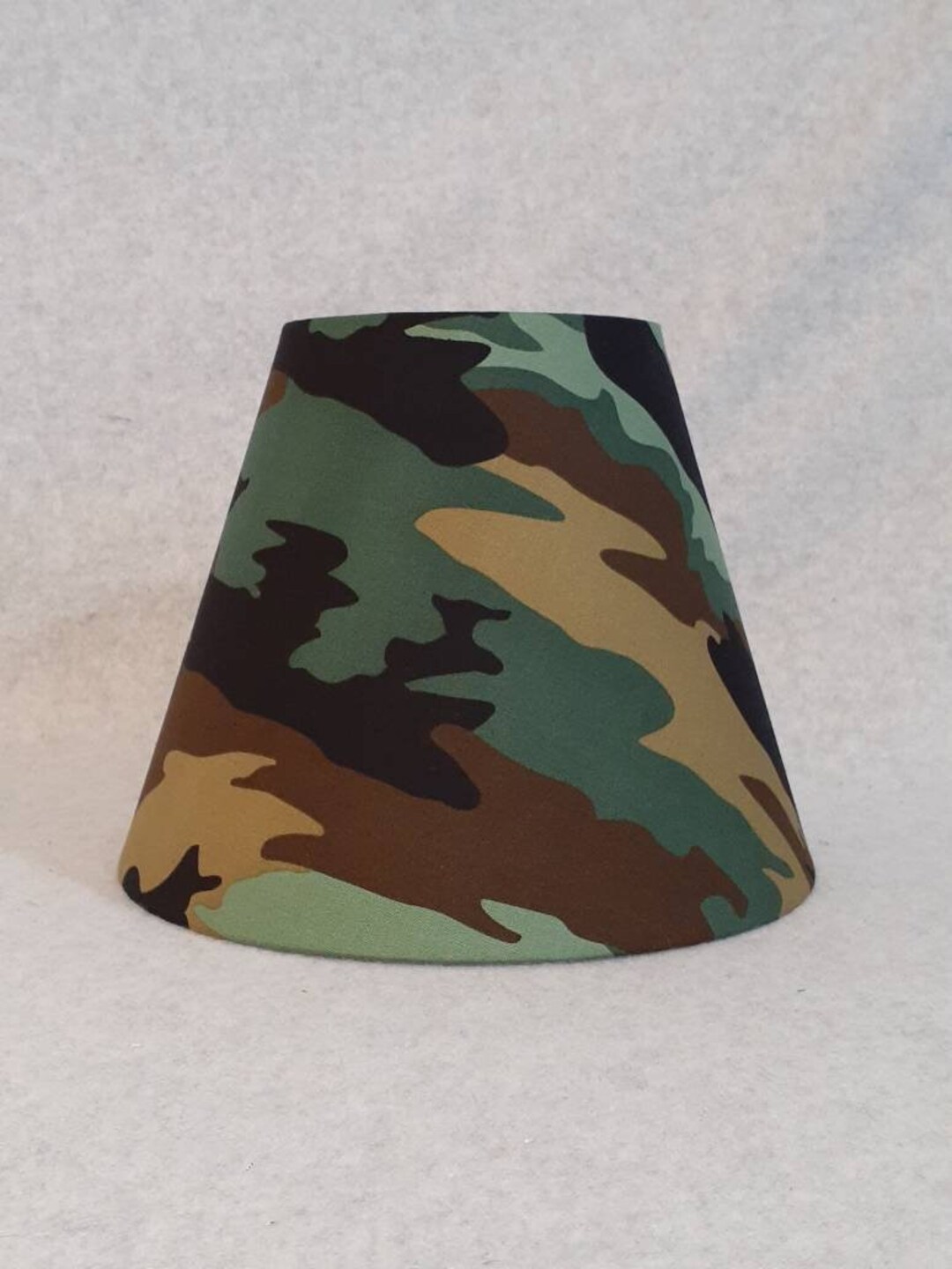 Camouflage Lamp Shade. Camo. Shades Are 9.5" X 5" X 7" Tall - Etsy
