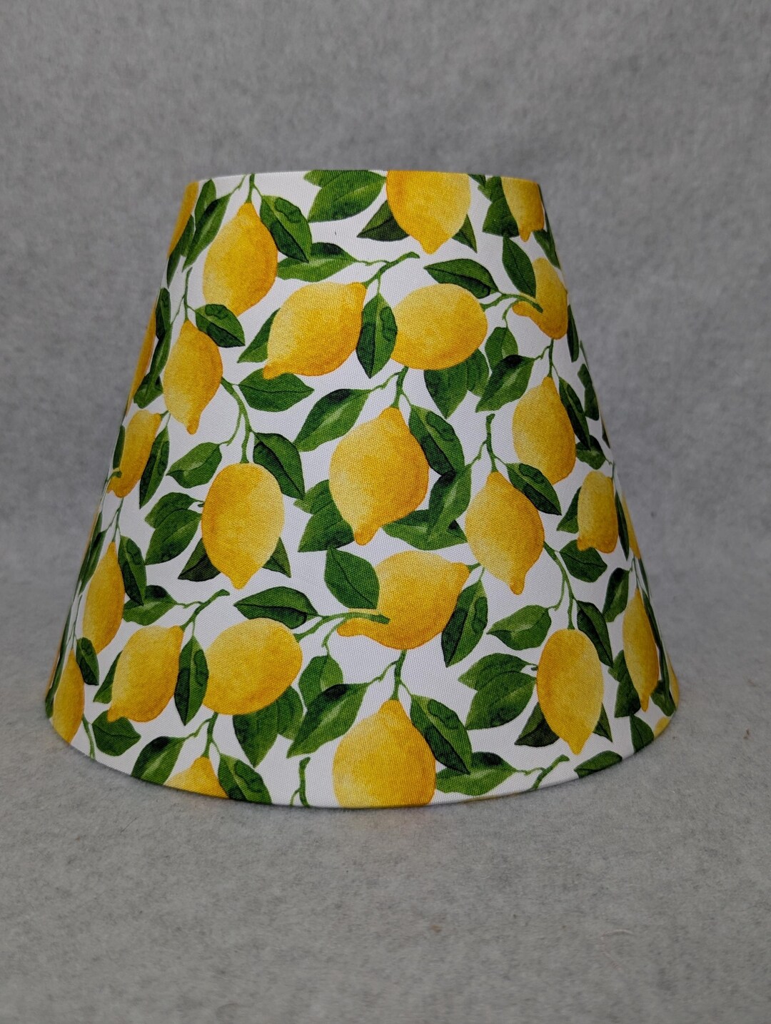 Lemons and Leaves Lamp Shade. Lemon, Leaf. Accent Shade. Shades Are 9.5 ...