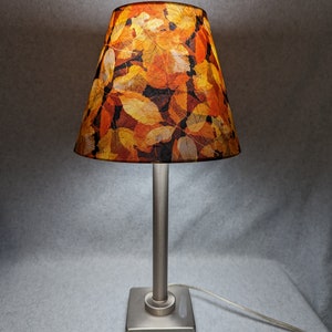 Fall, Autumn Leaves Lamp Shade. Colorful. Leaf. Shades Are 9.5" X 5" X ...