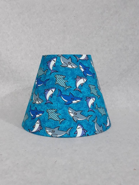 Shark Lamp Shade. Sharks. Shades Are 9.5 X 5 X - Etsy