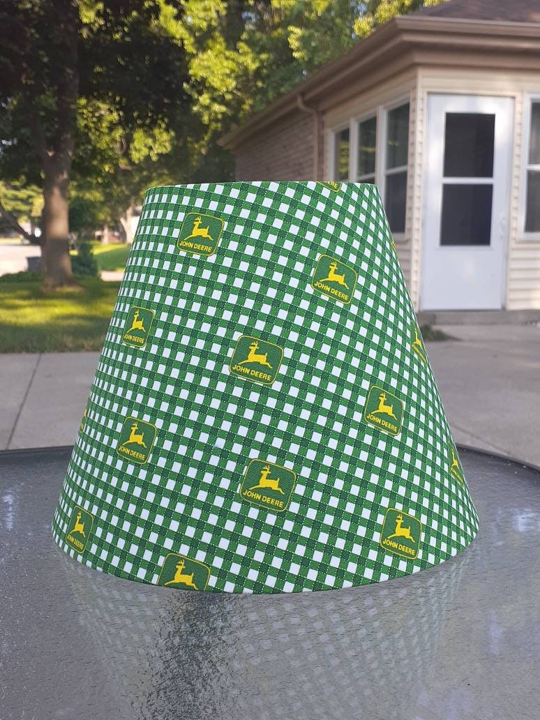 John Deere Tractor Lamp Shade. Shades Are 9.5" Wide at the Bottom, 5 ...
